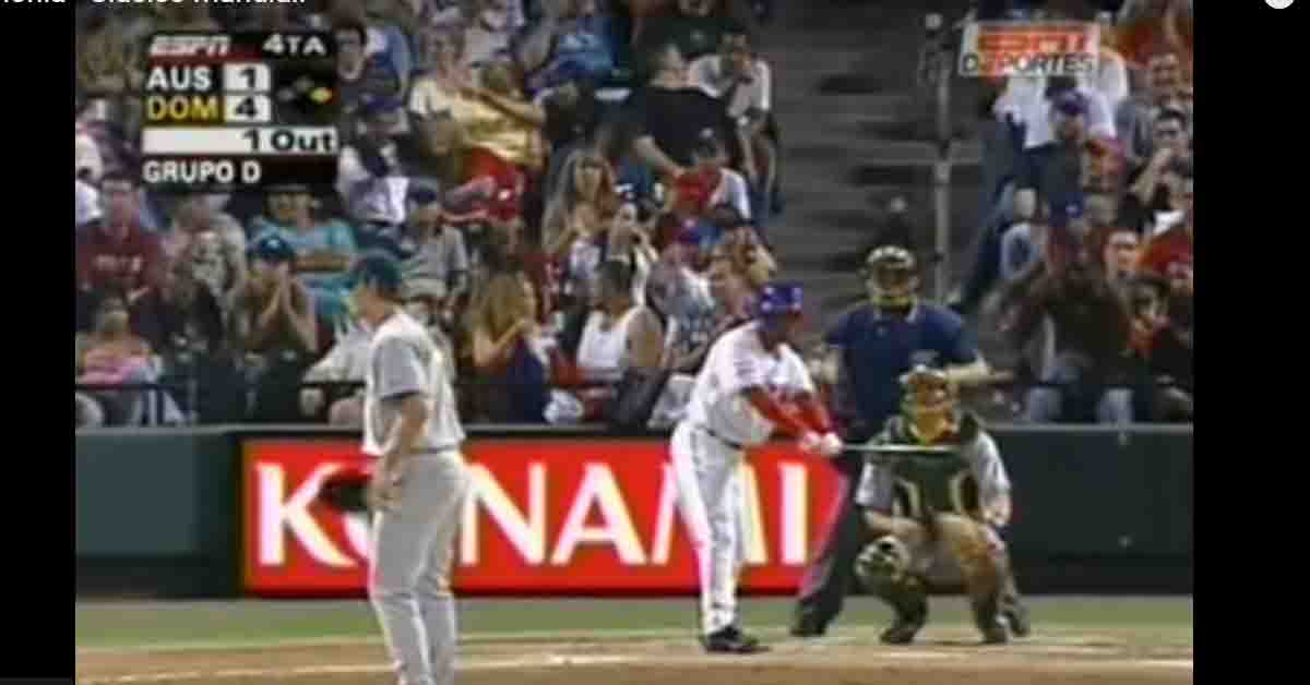 Así fue el primer hit del dominicano Luis Polonia en clásico de béisbol ...