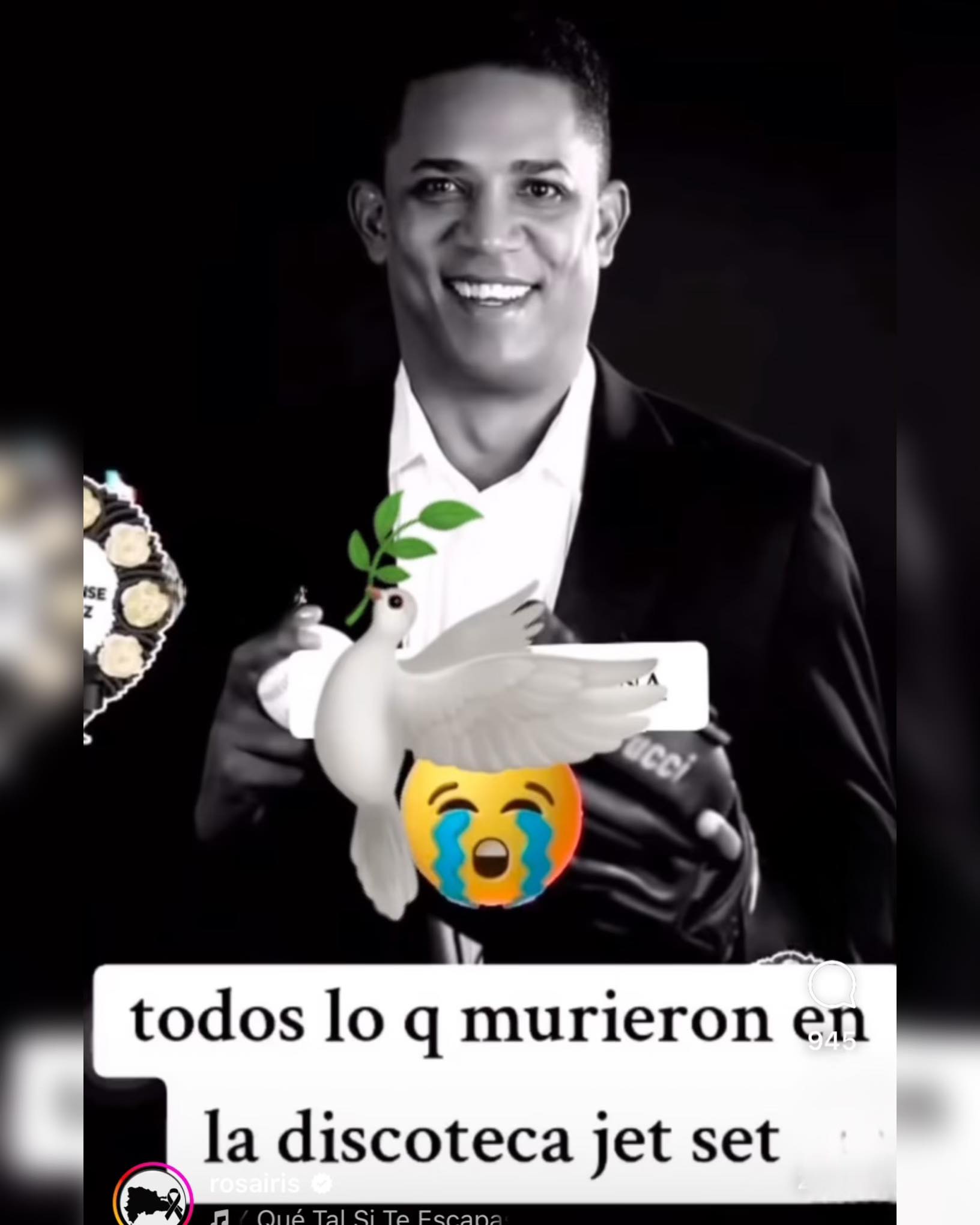 En memoria de todos los que partieron en la tragedia de la discoteca ...